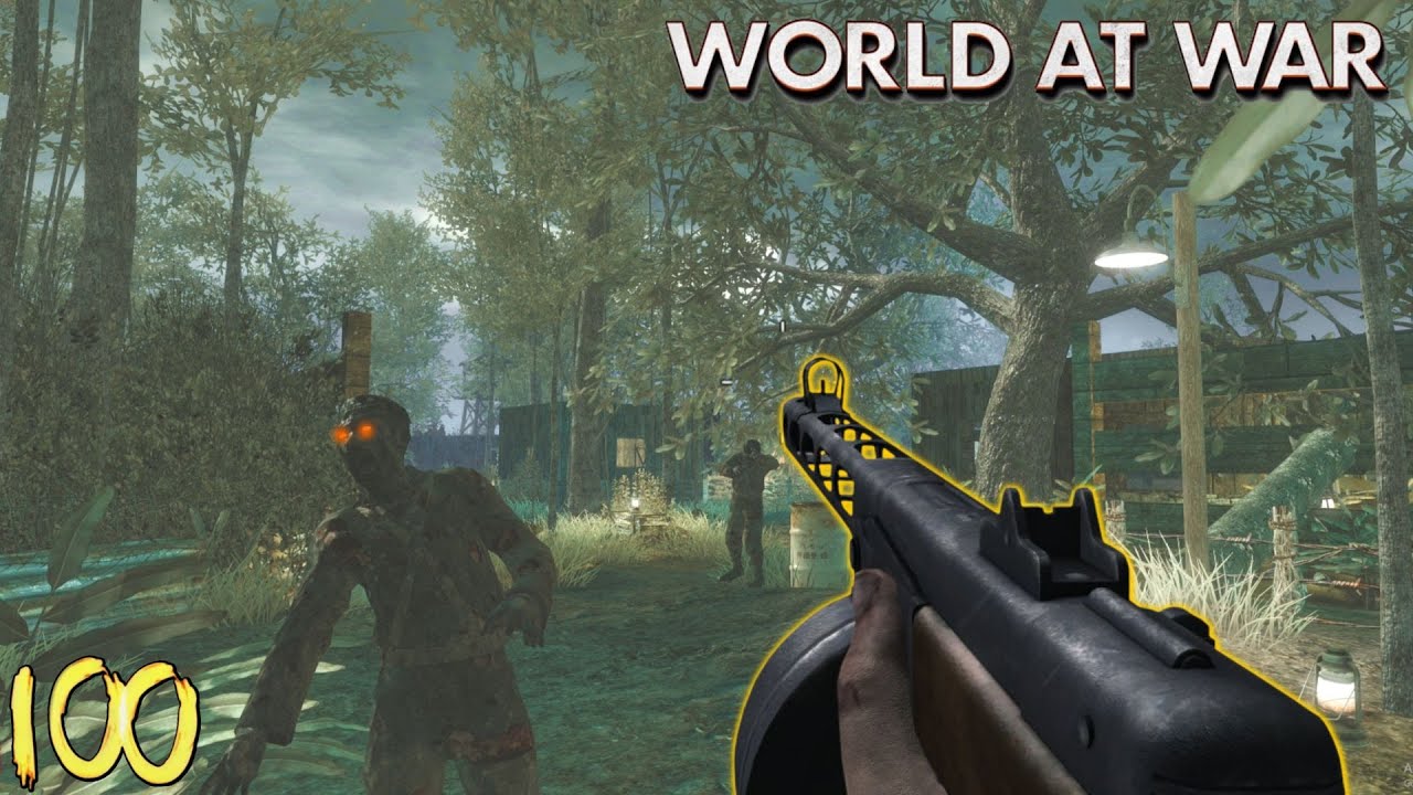 Scary Swamp Map! World at War Zombies: Relic - YouTube
