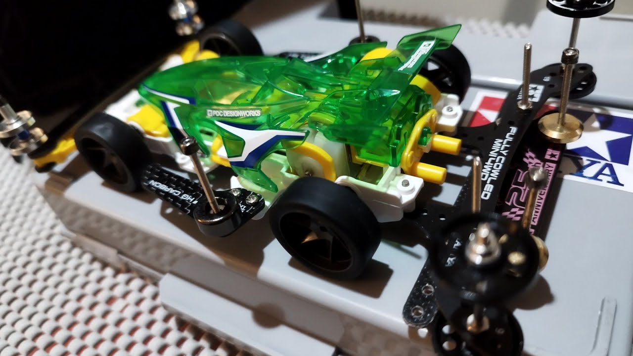 Merakit / Modifikasi TAMIYA MINI 4WD Ray Spear upgrade ke B-MAX - YouTube
