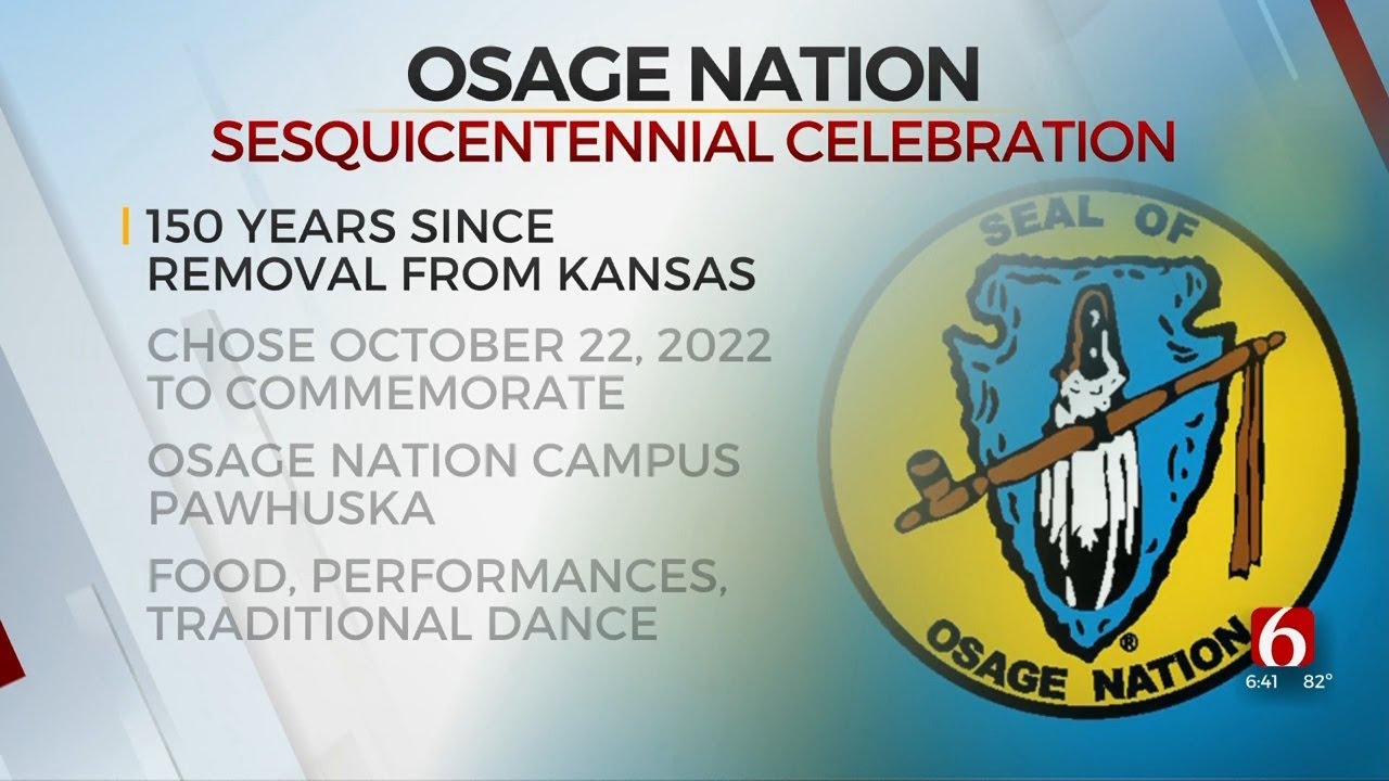 Osage Nation Sesquicentennial Celebration - YouTube