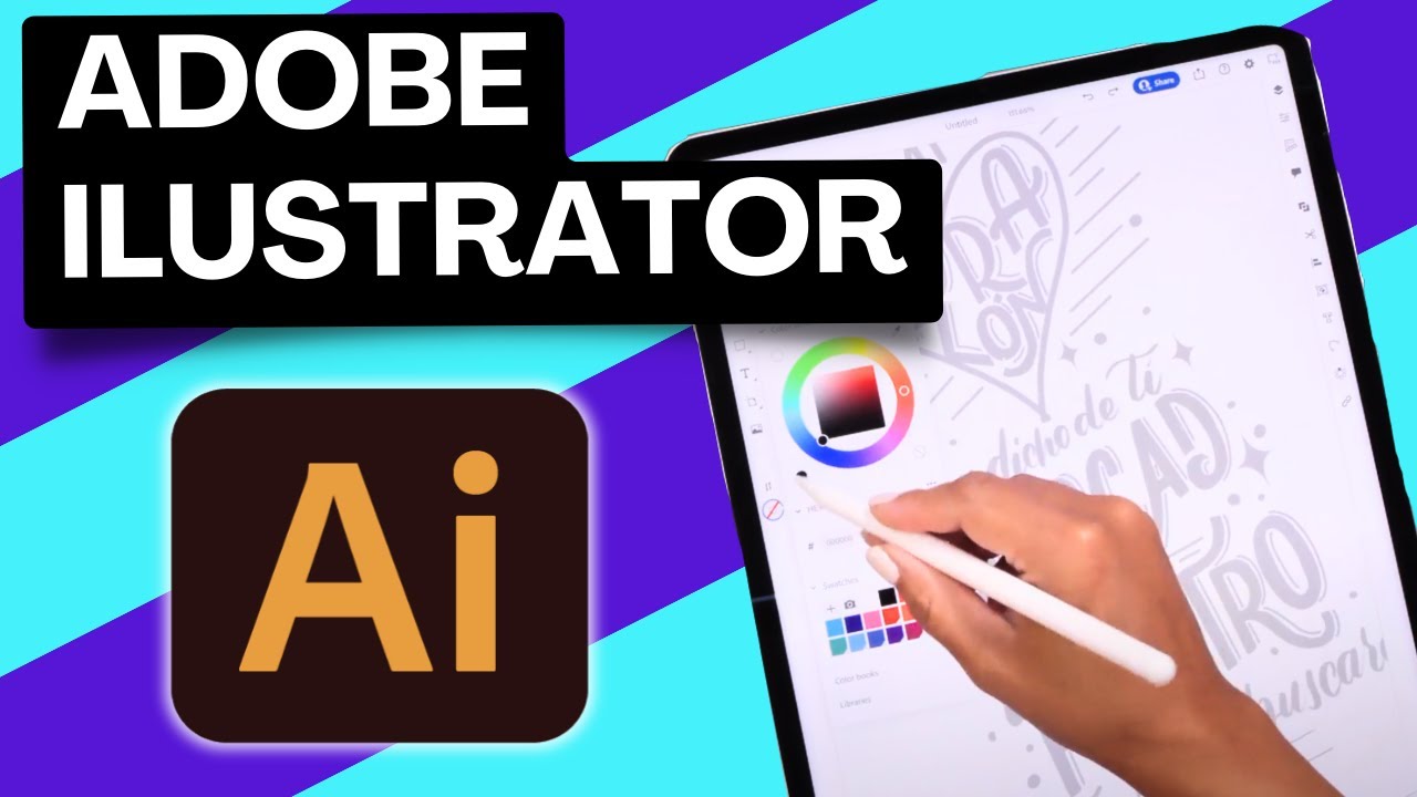 VECTORIZANDO mi LETTERING en Adobe ILUSTRATOR - YouTube