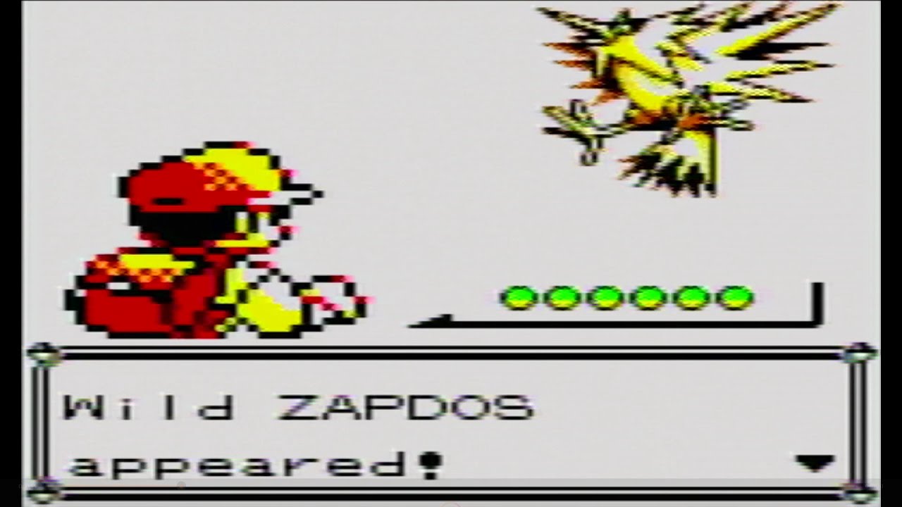 Pokémon Yellow - Capturing Zapdos - YouTube