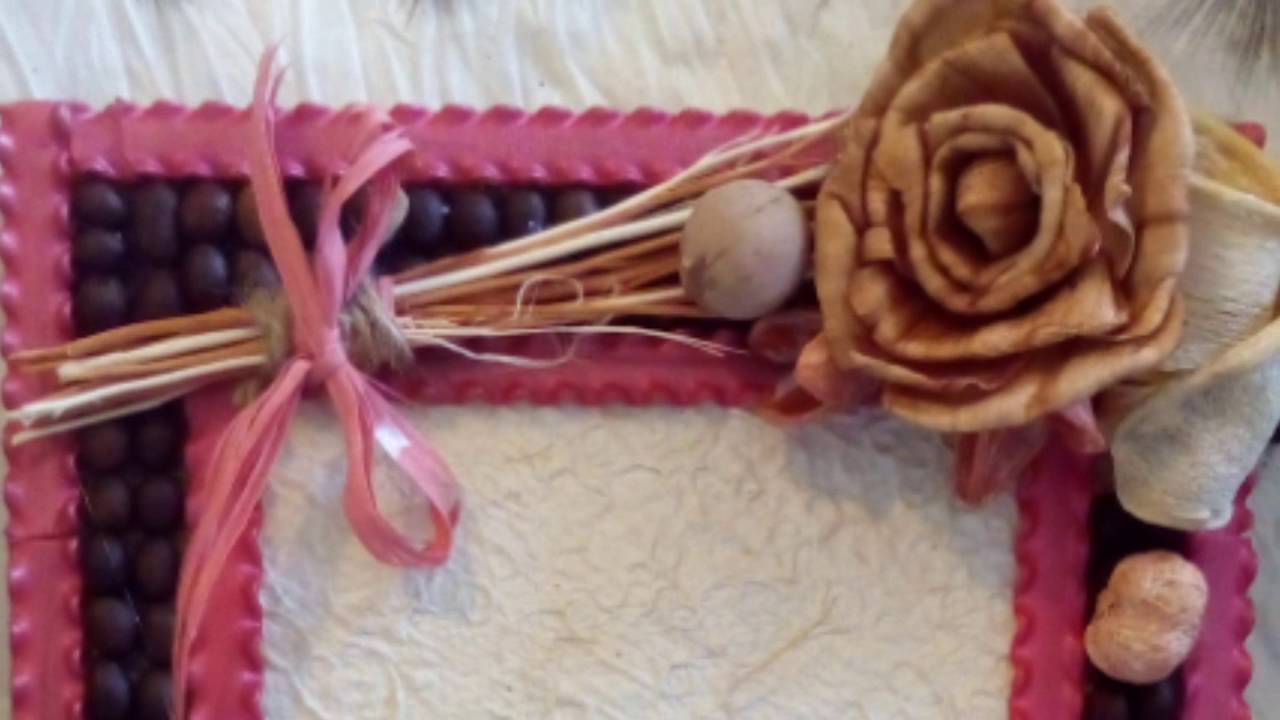 DIY cum sa faci o rama foto - YouTube
