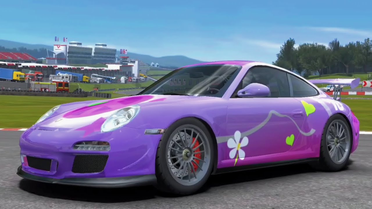 Real Racing 3 - Paint Customization, Porsche 911 GT3 RS 4.0 - YouTube