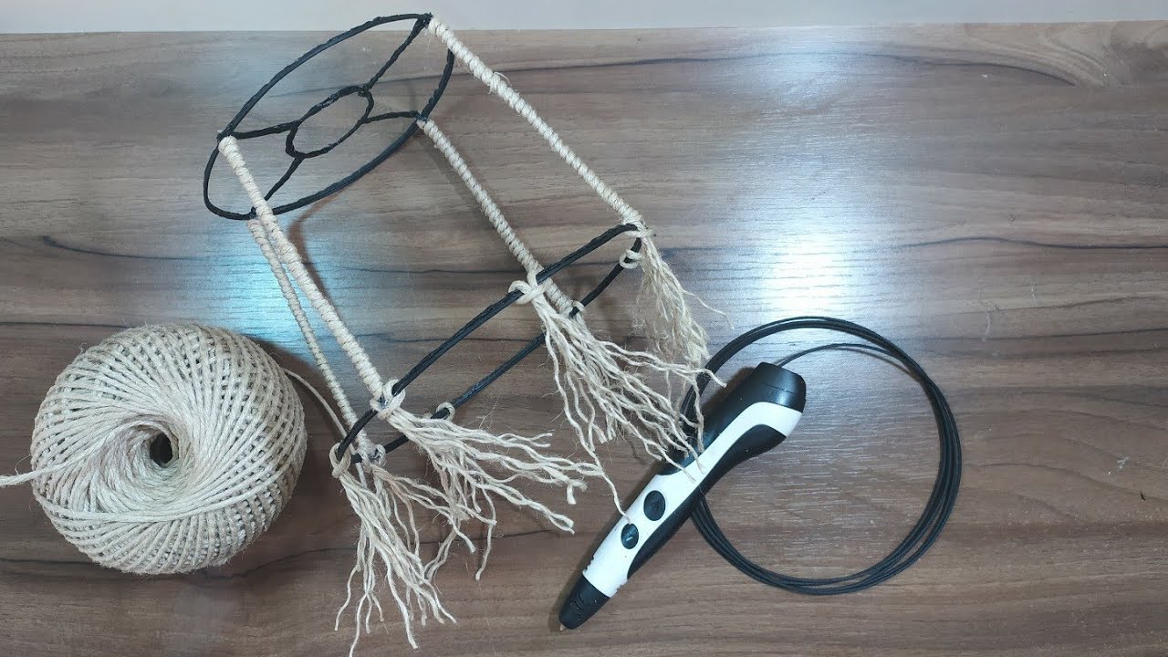 3D Pen LAMP with the 3d penCreate - YouTube