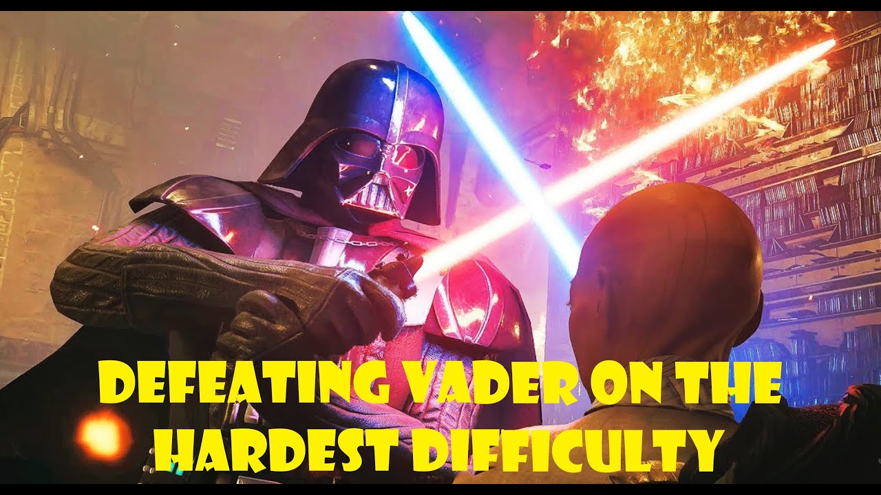 DEFEATING DARTH VADER ON THE HIGHEST DIFFICULTY IN JEDI SURVIVOR - YouTube