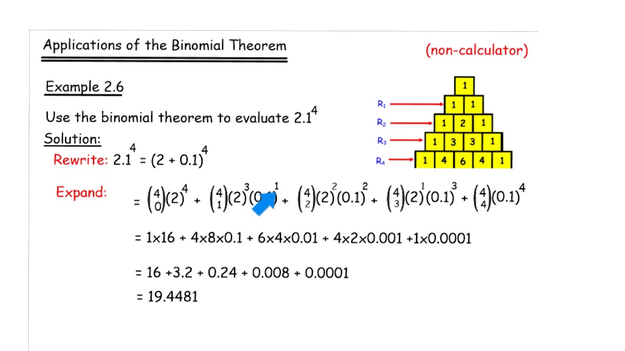 Binomial 4 Applications - YouTube