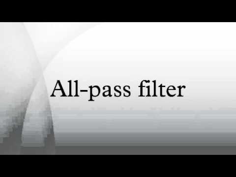 All-pass filter - YouTube