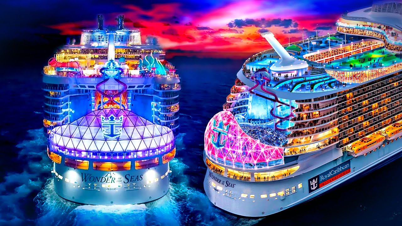 Inside the World's Largest Luxurious Cruise Ship | Wonder of the Seas ...