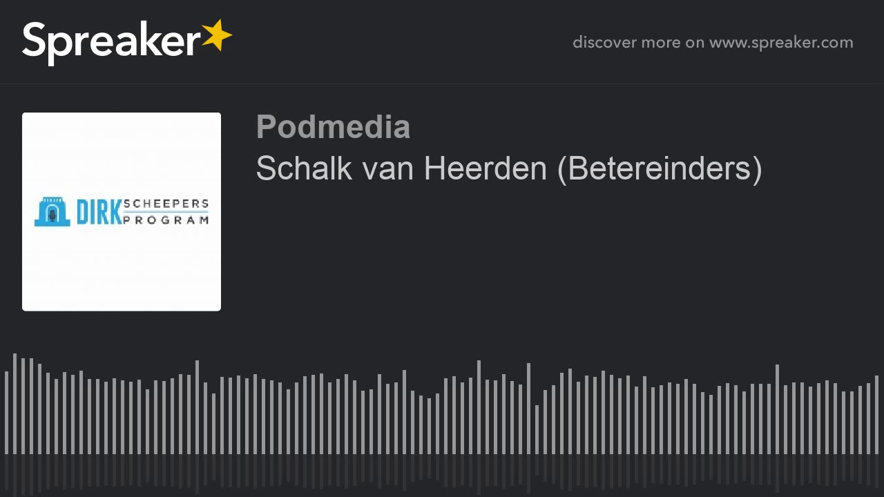 Schalk van Heerden (Betereinders) - YouTube