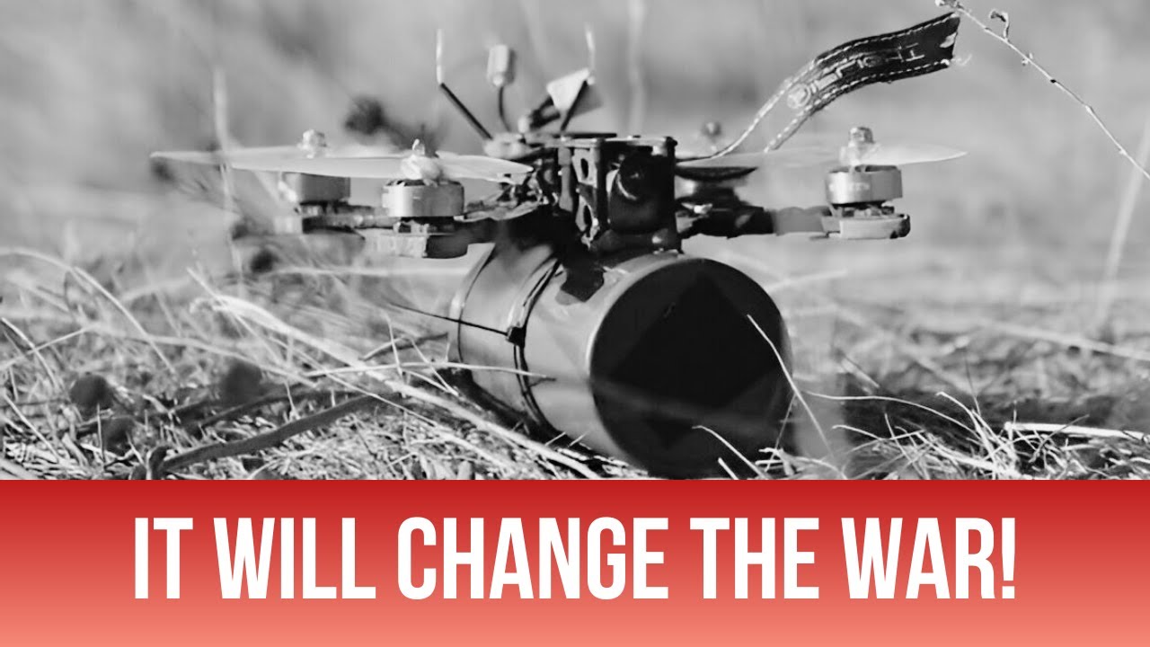 A new threat: FPV drones are adapted for night operations - YouTube