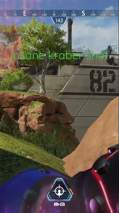 Insane kraber shot in apex legends - YouTube