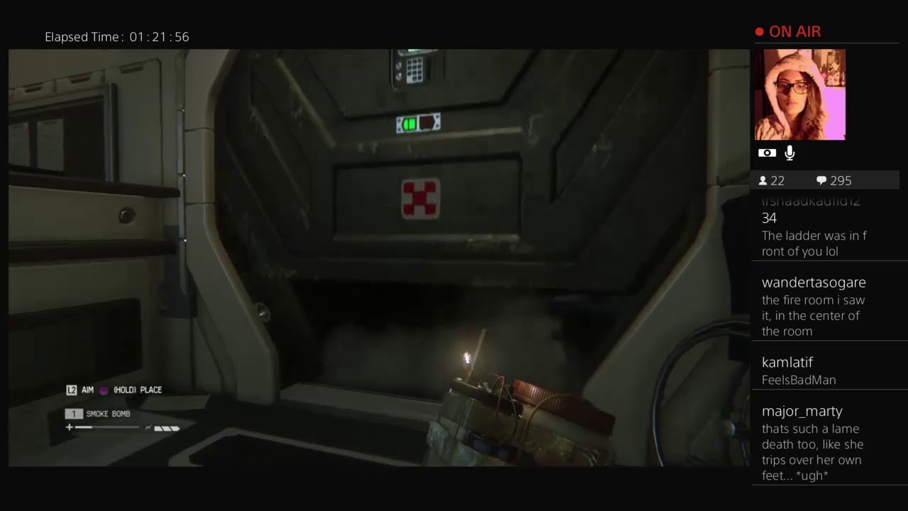 Highlight: When you throw a smoke bomb at Xeno | Alien: Isolation ...