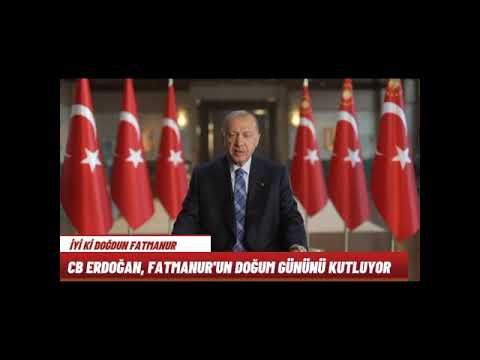 İyi ki doğdun FATMANUR - İsme özel doğum günü kutlama