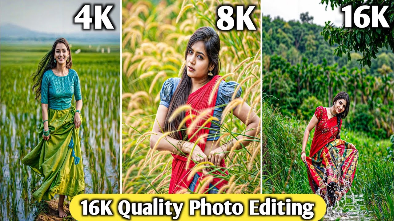 Trending 4K, 8K, 16K, Photo Editing ll High Quality HDR Photo Editing ...