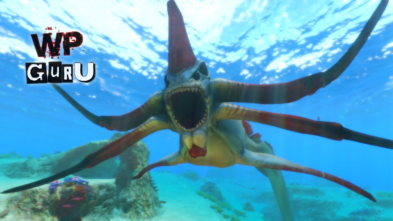 AMP Eel kills a Reaper Leviathan in Subnautica (Safe Shallows) - YouTube
