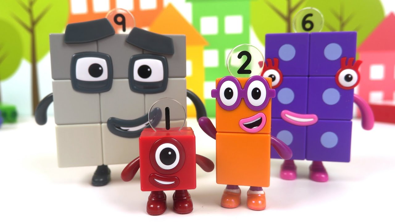 Numberblocks Apprendre les chiffres de 1 à 10 Blocks - YouTube