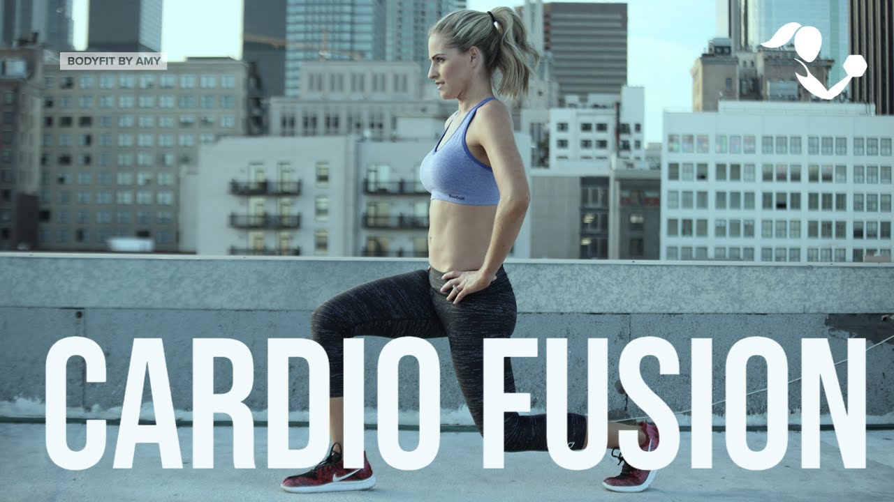 38 Minute Cardio Fusion Workout: Home Workout for Fat Burning and ...