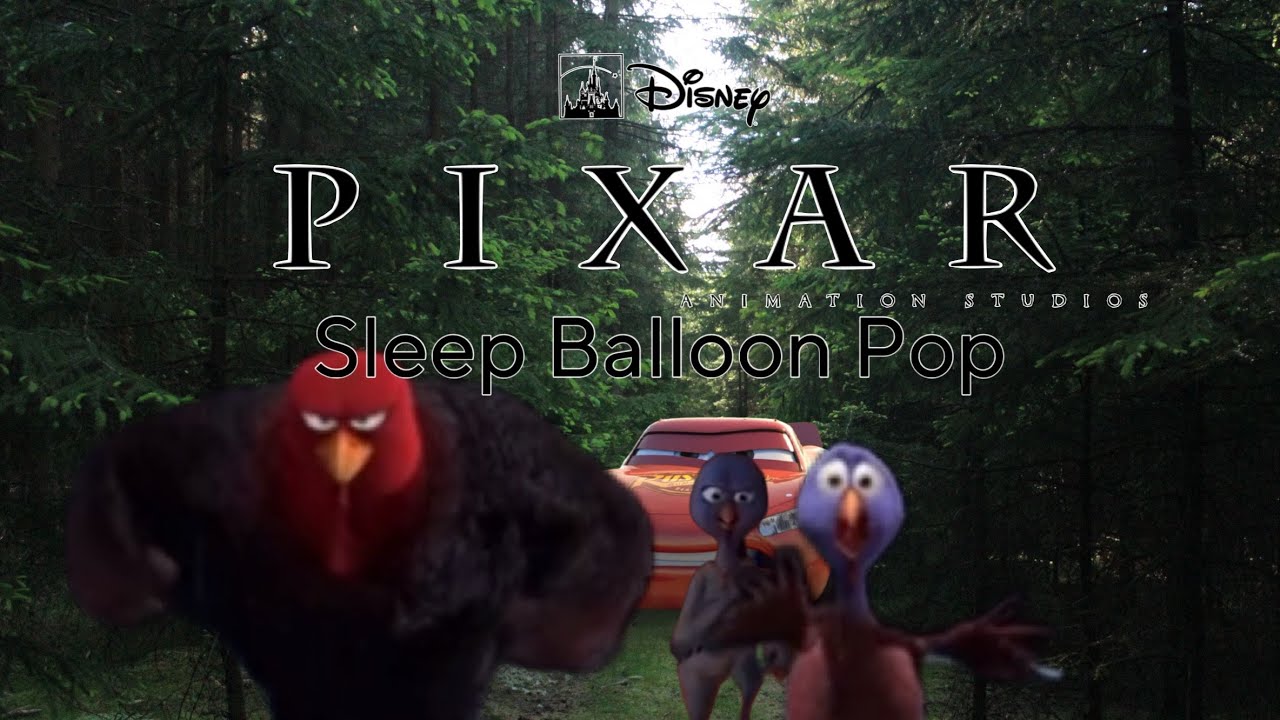 Disney Pixar Animation Studios Sleep Balloon Pop - YouTube
