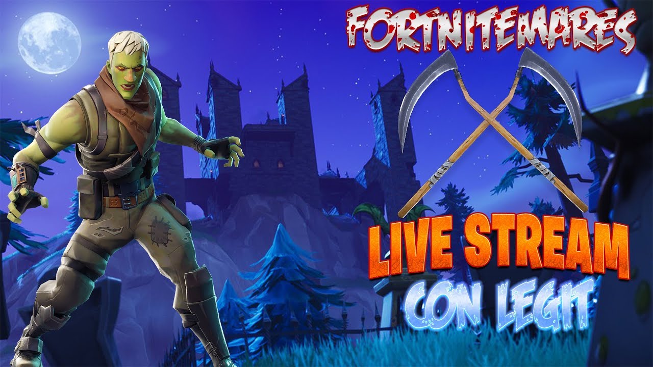 Fortnite - E' ritornata la FALCE!! Piccola live mattutina :D - YouTube