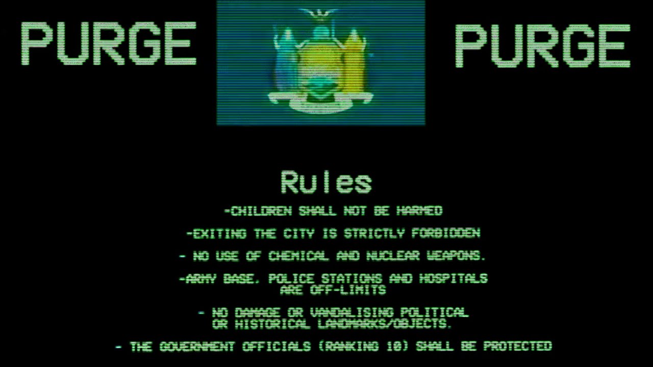 The Purge Emergency Broadcast | EAS - YouTube