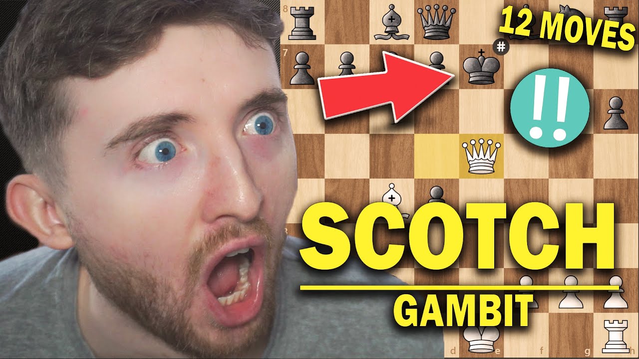 This AGGRESSIVE GAMBIT Wins in 12 Moves! - YouTube