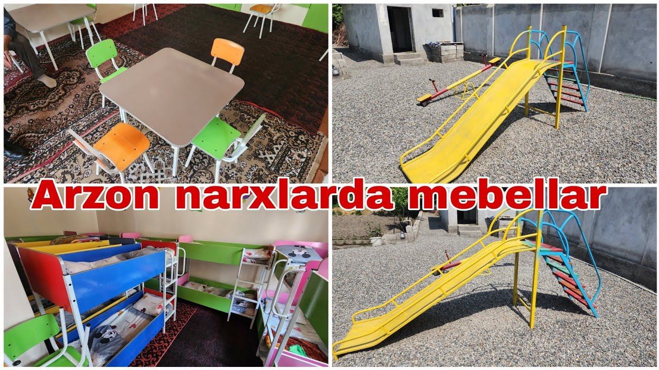 Bog'chalar uchun Stol stul Kravat va o'yingoxlar sotiladi |Arzon ...