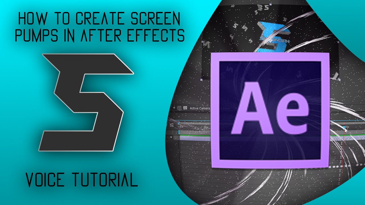 "How To Create Screen Pumps In After Effects" Voice Tutorial #6 - YouTube