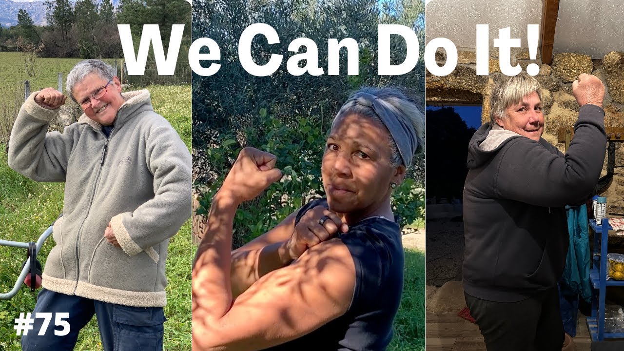 Farm Work with Off Grid Solo Females in 50's and 60's Central Portugal ...