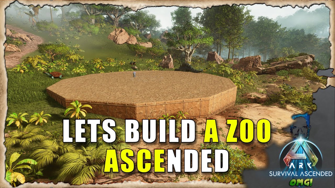 Ark Survival Ascended Let's Build a Zoo - Live Stream EP 226 - YouTube