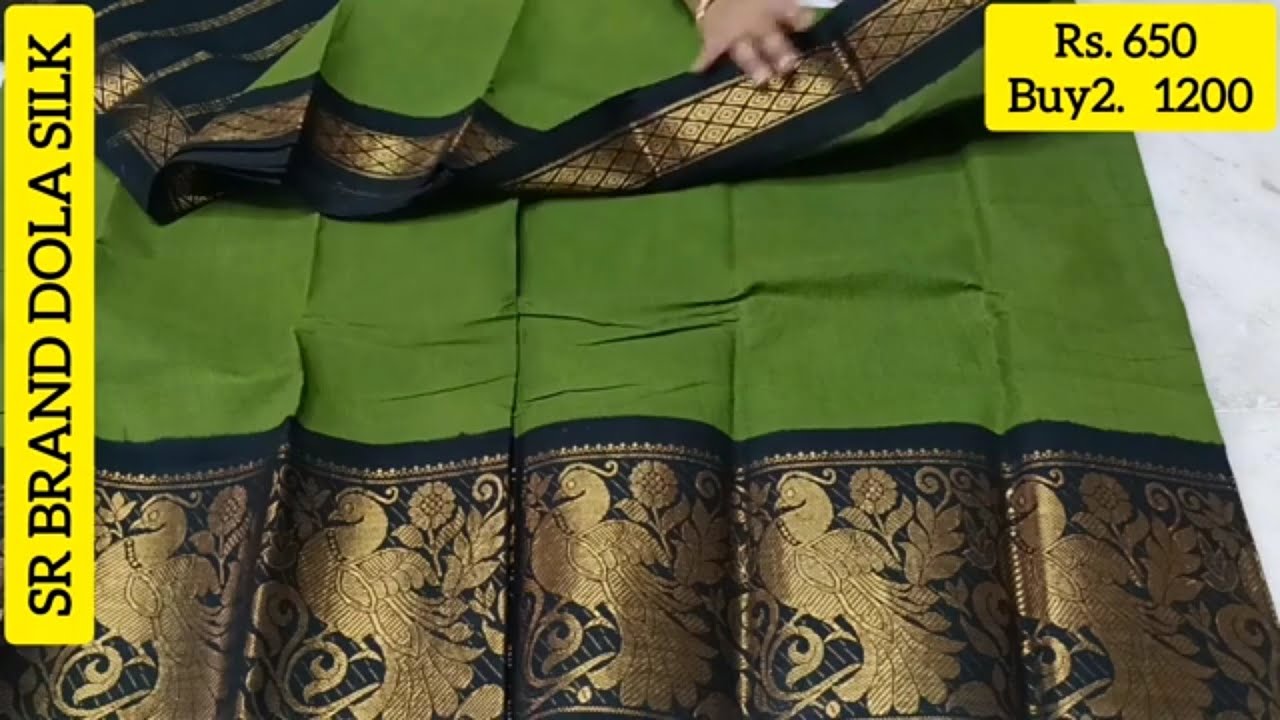 #Fullsarees #SR #BRAND #DOLA #650 #BUY 2 1200 #Mul mul #Cotton sarees ...