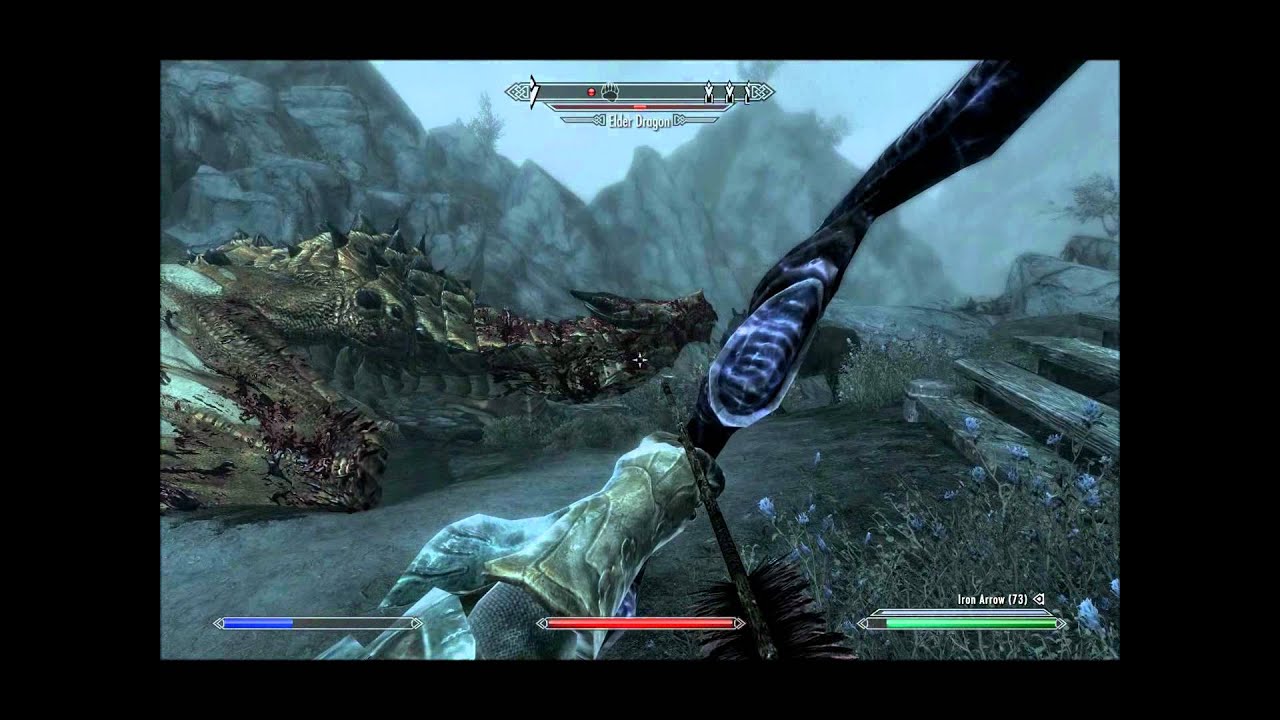 Horse, the most feared creature in all of Skyrim. - YouTube