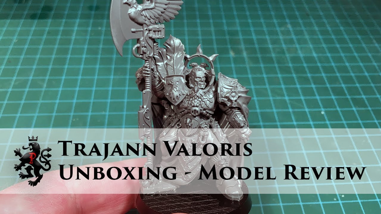 Trajann Valoris - Unboxing and Review - Adeptus Custodes - YouTube