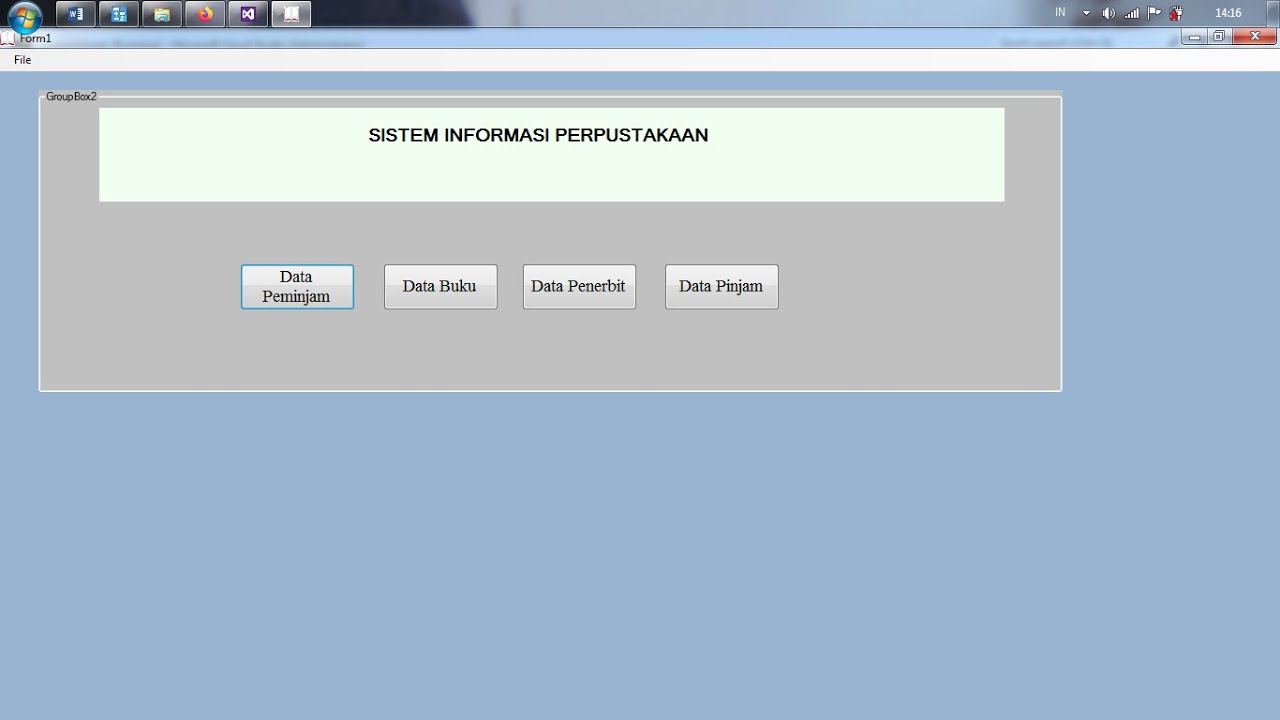 Pemrograman visual 2 Database - YouTube