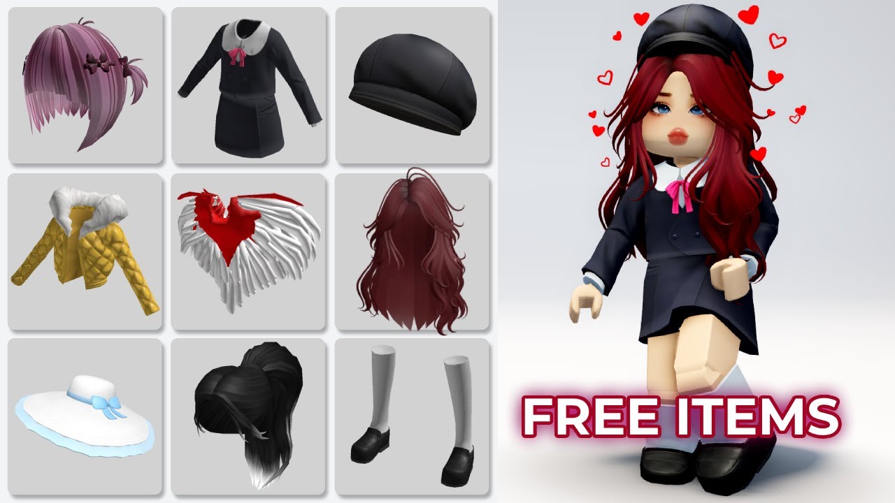 HURRY! GET NEW FREE ITEMS & HAIRS NOW! 🤗🥰 + CODES - YouTube