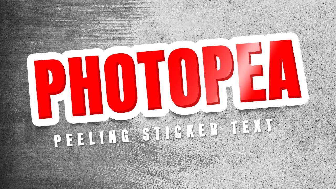 How To Create Stickers In Photopea @fDFerozDaniel @webon@TeamRonDi ...