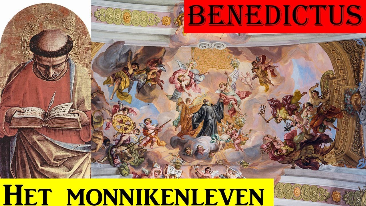 B 5. Benedictus en de onbekende monniken in het Klooster - YouTube