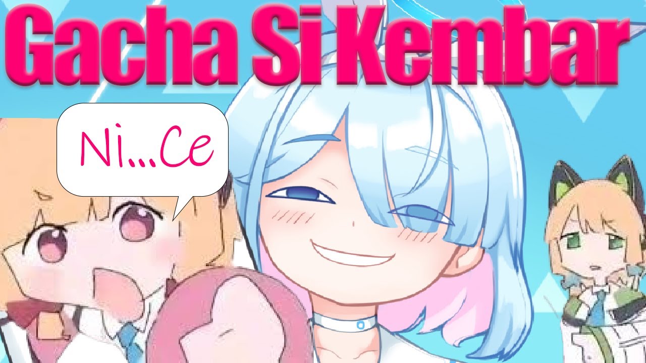 gacha maid kembar, ampas cik ~ blue archive gacha - YouTube