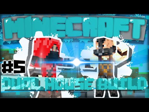 Minecraft: Modern House Dual Let's Build (Episode 5) - YouTube