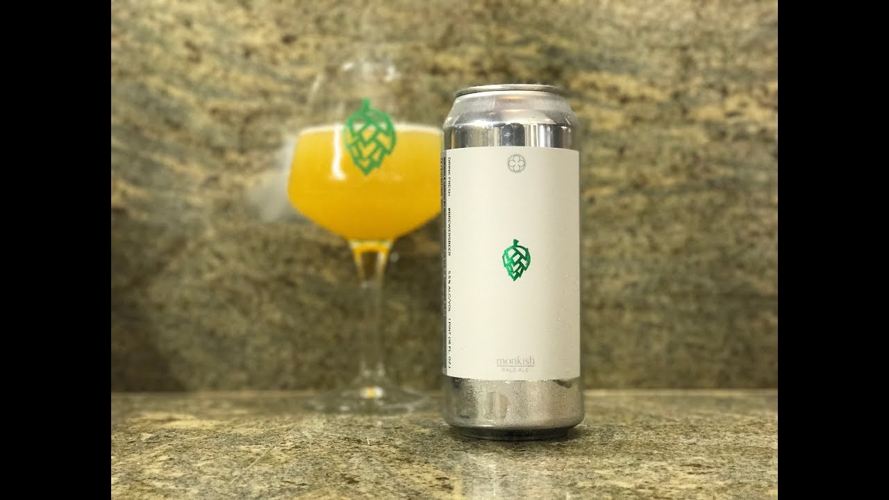 Beer Review #523 - Monkish Brewing - Green Hop - 5.5% ABV - YouTube
