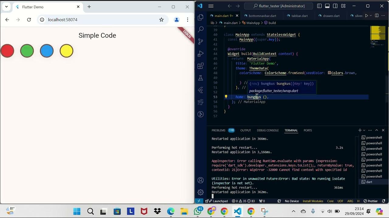 Praktikum Flutter Slicing UI Design - YouTube