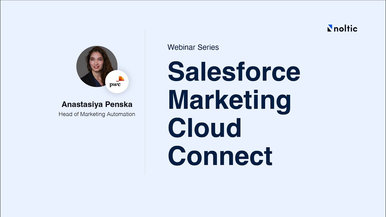 Webinar: Salesforce Marketing Cloud Connect - YouTube
