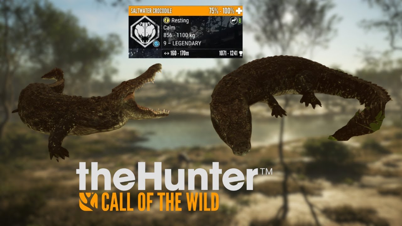 MONSTER CROC IN MULTIPLAYER!!!! theHunter Call of the Wild - YouTube