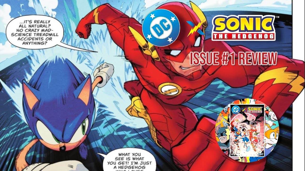 DC x Sonic the Hedgehog Issue #1 Review - YouTube