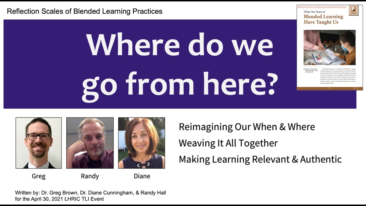 Where do we go from here to create quality blended learning for all students? - YouTube