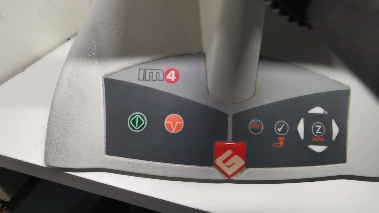 How to cancel engraving on a Gravograph IM4 compurer engraving machine ...