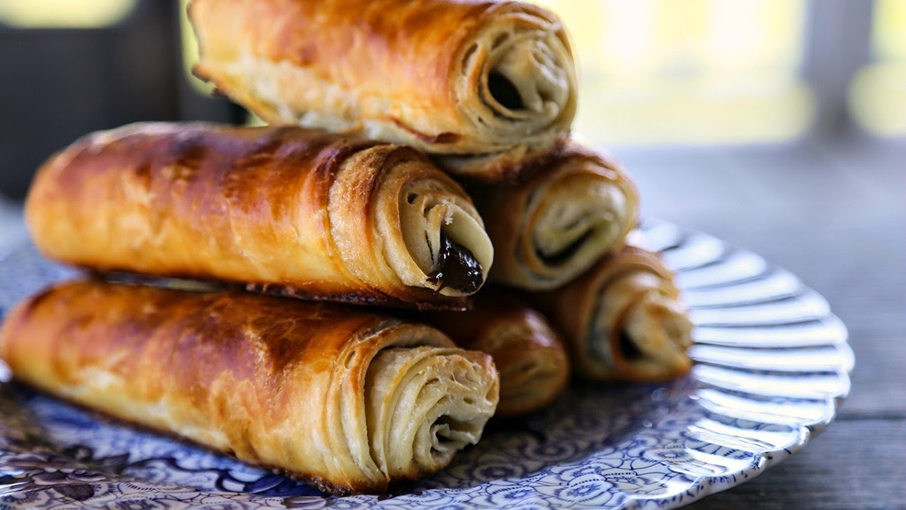 How to Make Pain Au Chocolat or Chocolate Croissants - YouTube