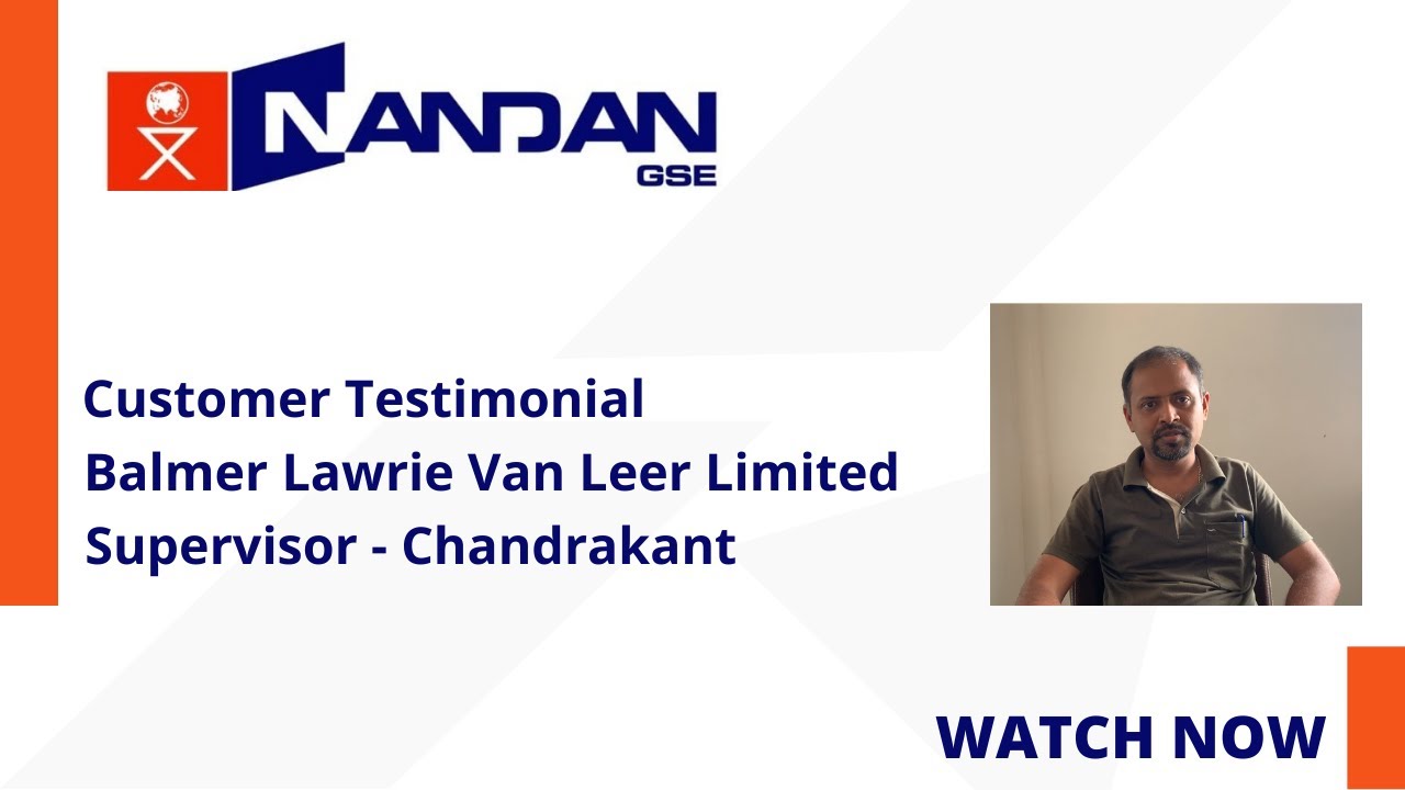 Nandan GSE Goods Lift testimonial by Balmer Lawrie - Van Leer Limited ...