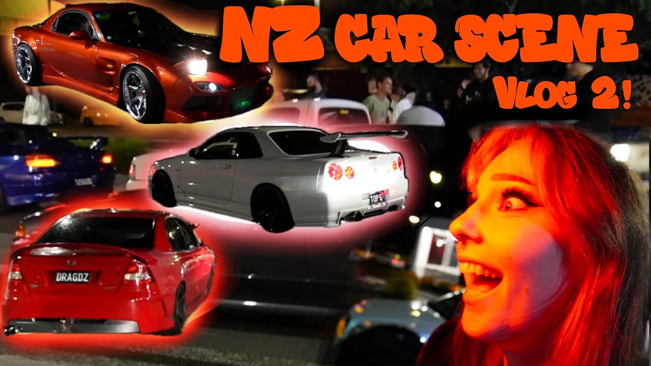 Vlog! NZ car scene on a Friday night - YouTube