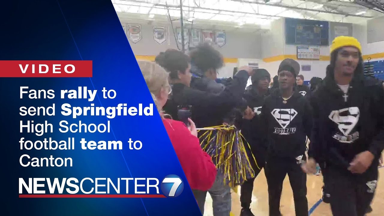 Video: Fans rally to send Springfield High School football team to ...