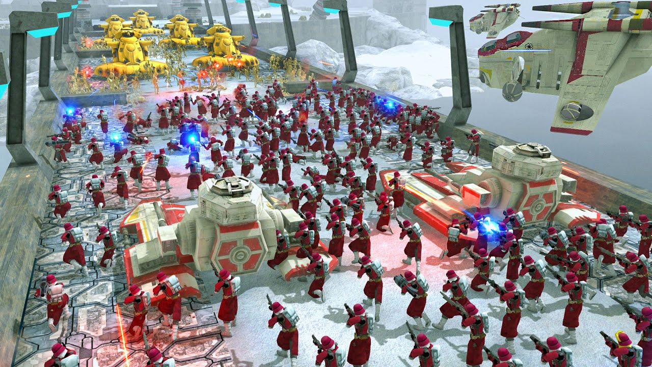 Realistic Clone Wars Invasion of MYGEETO Bridges! - Gates of Hell: Star ...